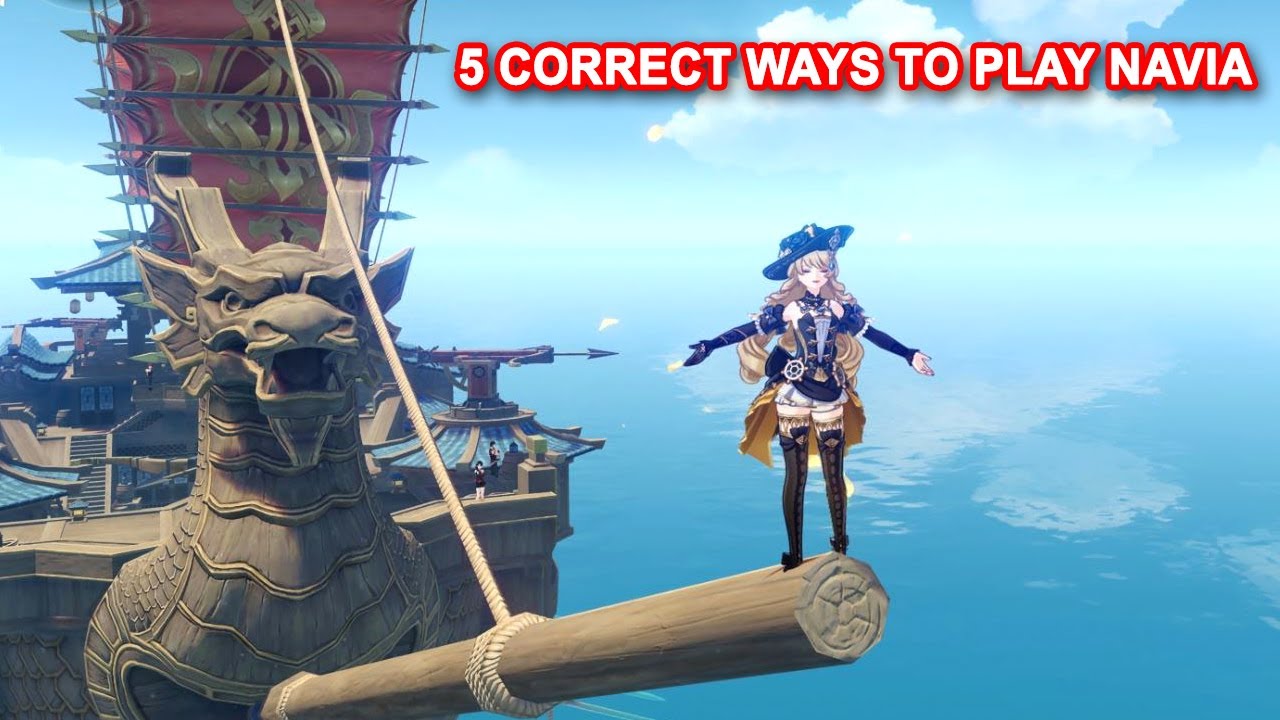 5 Correct Ways to Play Navia - Genshin Impact - YouTube
