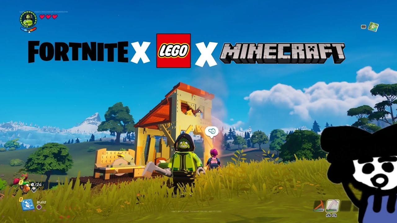 fortnite lego feels alot like minecraft (must watch) - YouTube