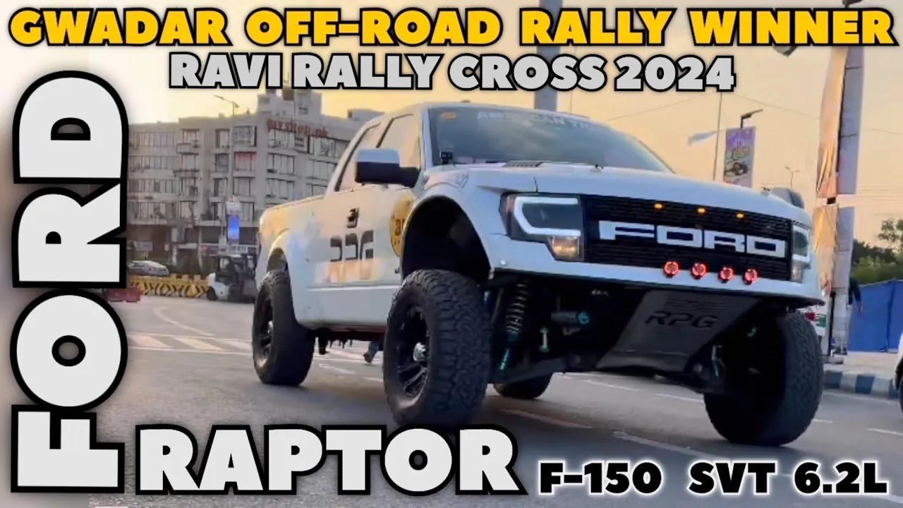 FORD RAPTOR F-150 SVT 6.2L RALLY MODIFIED TRUCK - YouTube