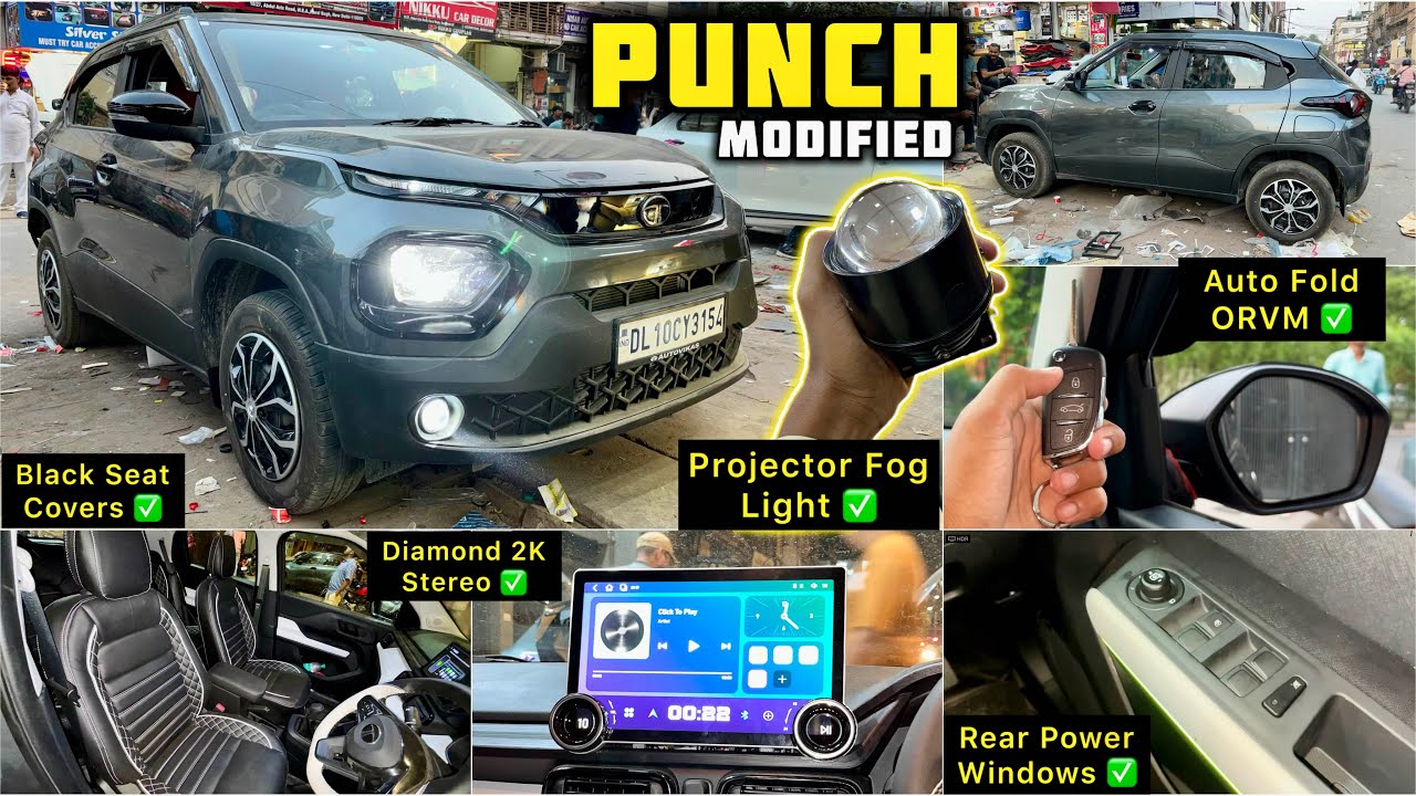 Tata Punch Pure Base to Top Modified 2025 Tata Punch Base to Top ...