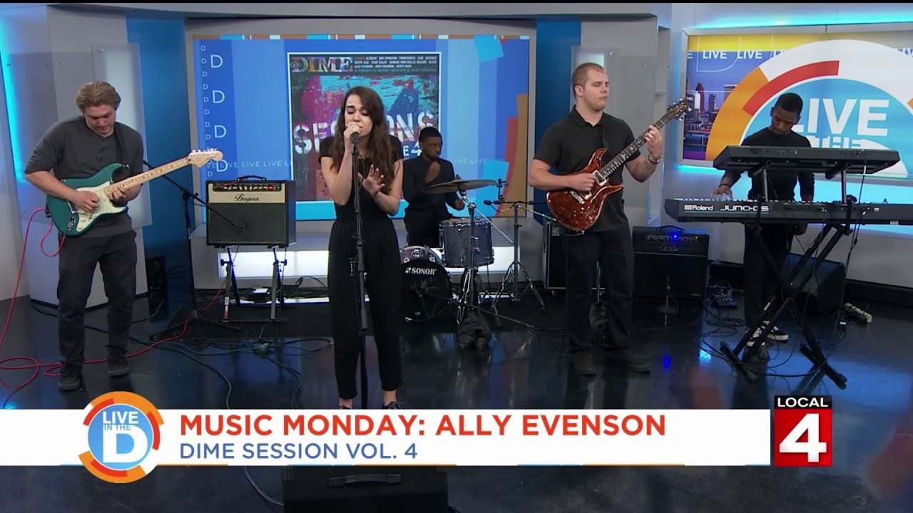 Live in the D: Ally Evenson from DIME Detroit performs live - YouTube