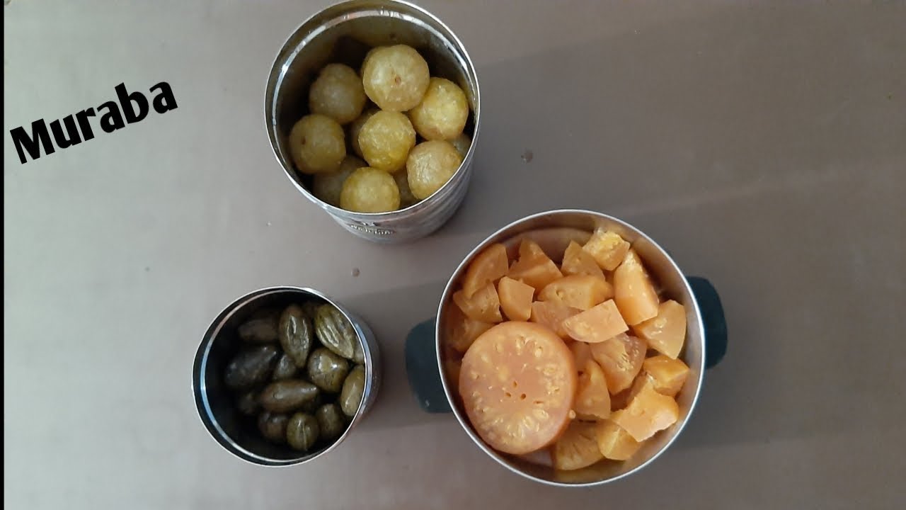 Three type murabba #ਮਰਬਾ ਖਾਣ ਦੇ ਫਾਇਦੇ #muraba के फायदे #summer - YouTube