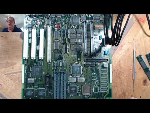 Board Repairs Mac IIsi, IIci, IIvi(2) - 3 out of 4 repaired - FInal - YouTube