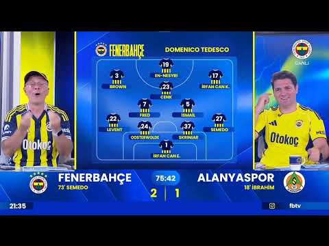 Fenerbahçe - Alanyaspor 2-2 FB TV Maç Özeti