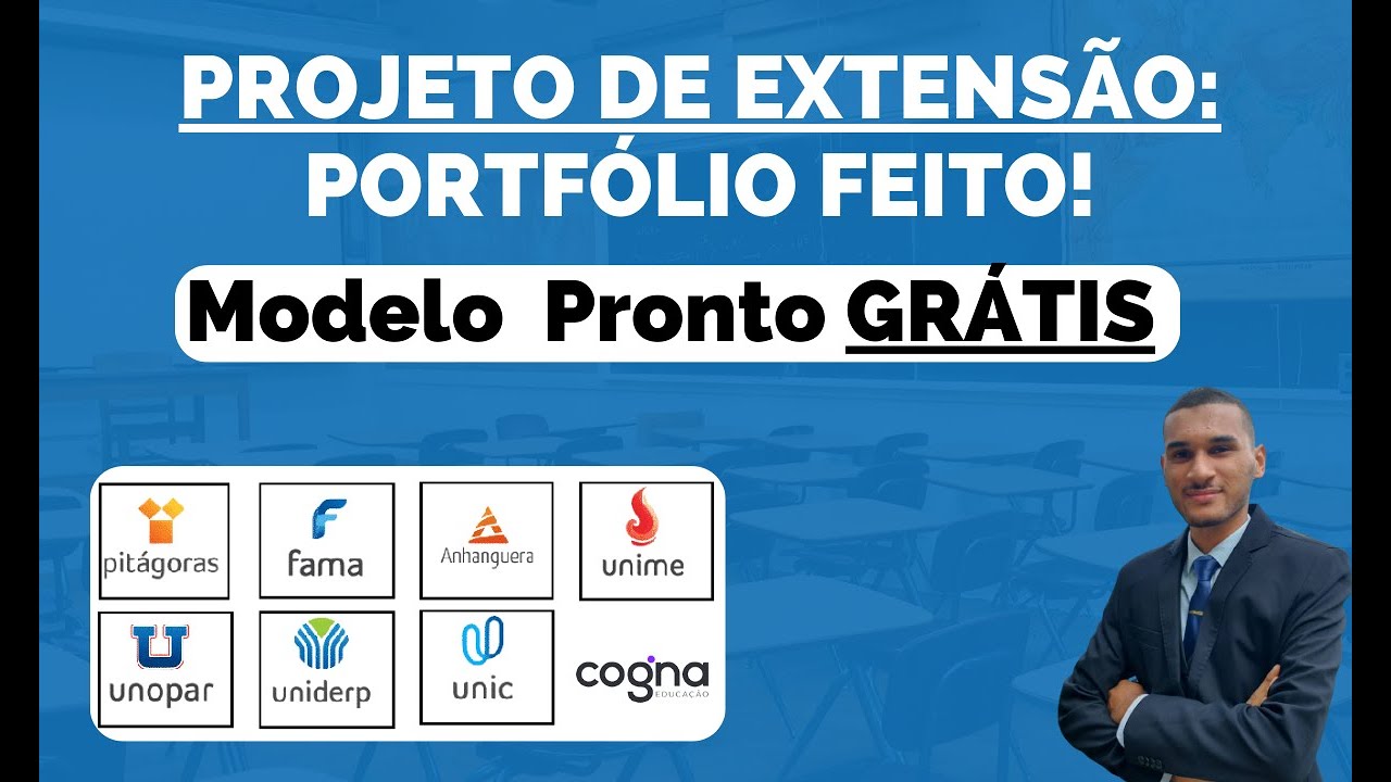 Projeto de Extensão Modelo Pronto e Grátis | Grupo Cogna - YouTube