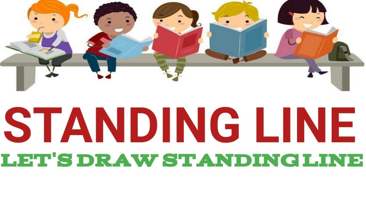 STANDING LINE NURSERY HOW TO DRAW STANDING LINE WITH FUN PLAY AND STUDY ...