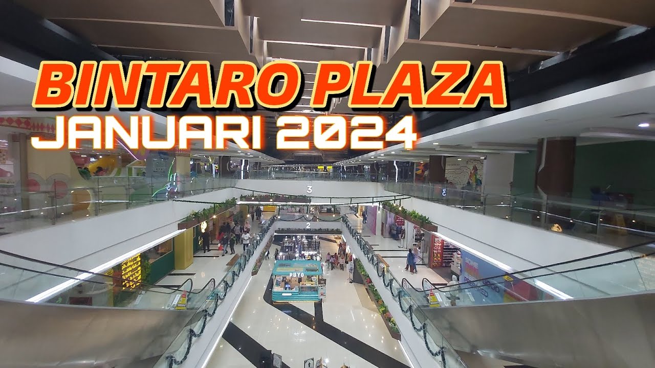 BINTARO PLAZA Januari 2024 Mall Legendaris masih Eksis & Ramai di ...