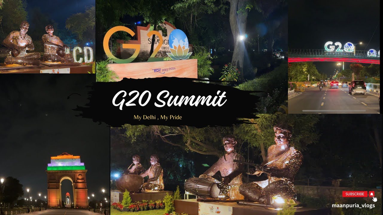 G2O||BEAUTIFICATION OF DELHI…. - YouTube