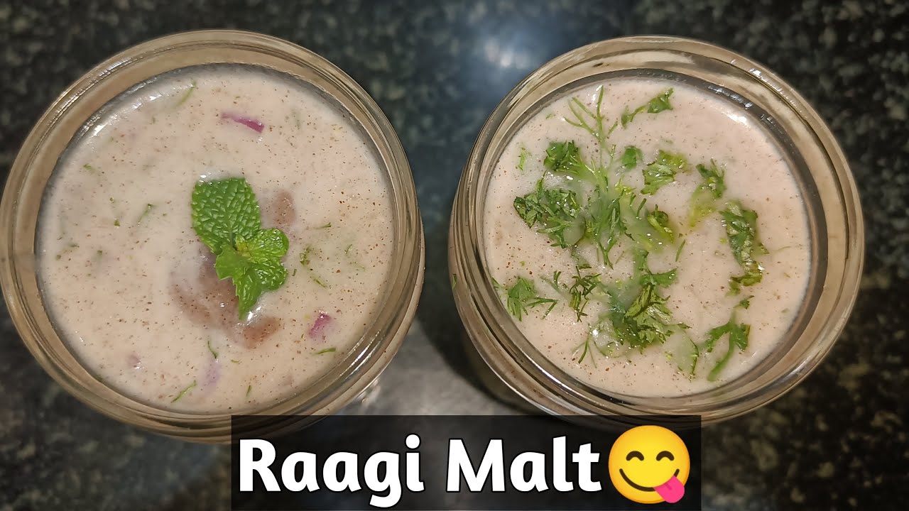 Healthy & tasty Finger millet malt_ Raagi malt - YouTube