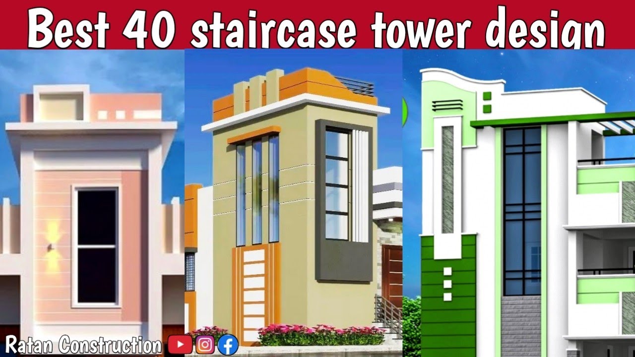 best 40 staircase tower design / modern staircase tower design / gumti ...
