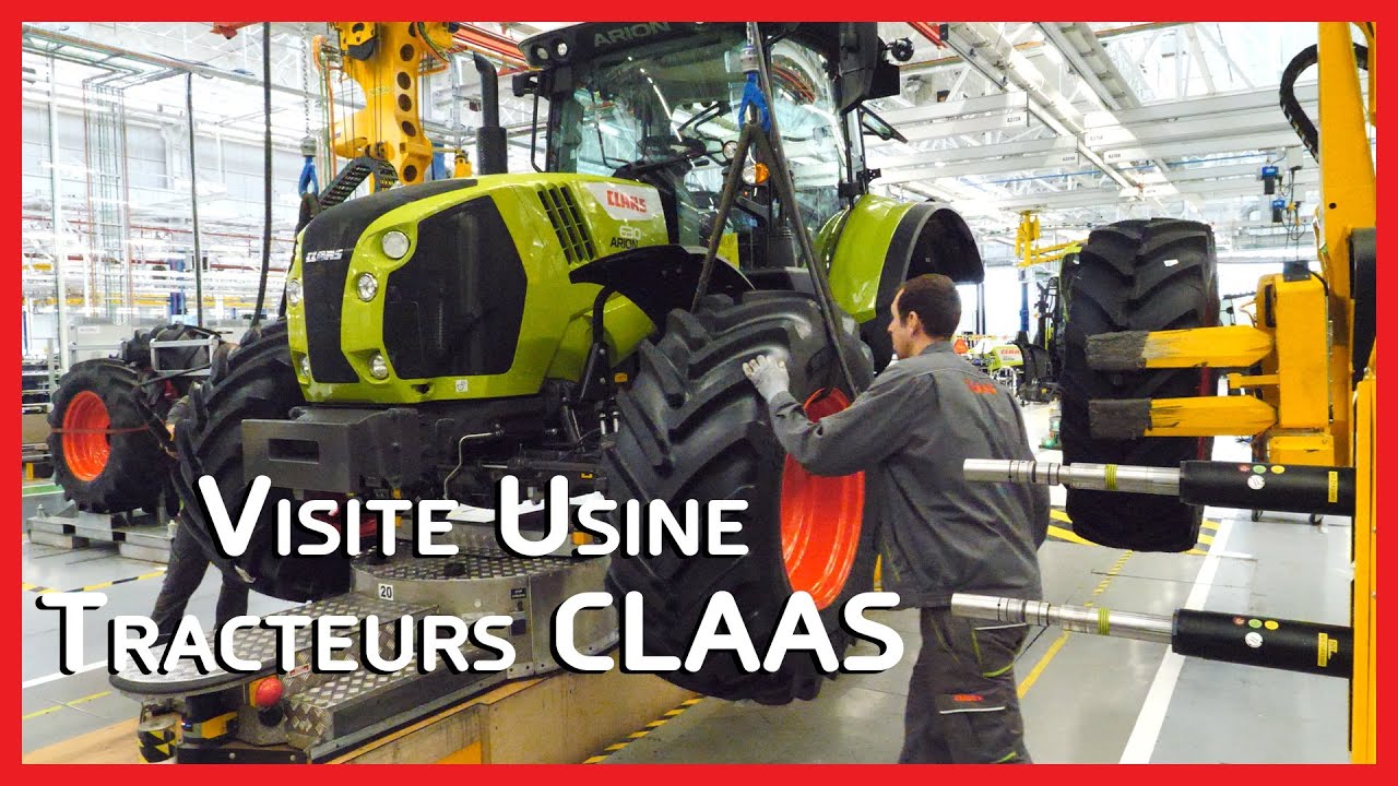 Visite de l'usine de tracteurs CLAAS - YouTube