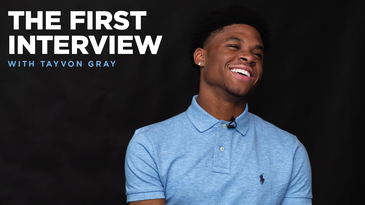 Tayvon Gray Signs Homegrown Contract | THE FIRST INTERVIEW - YouTube