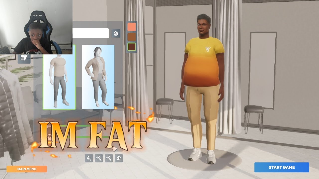 WHY IS MY CHARACTER SO FAT (BIG AMBITIONS) - YouTube