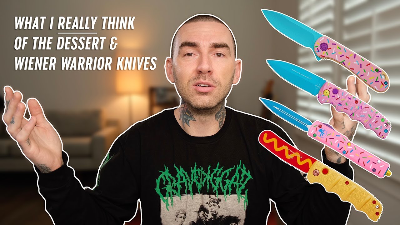 What I REALLY think about the Dessert and Wiener Warrior Knives! - YouTube