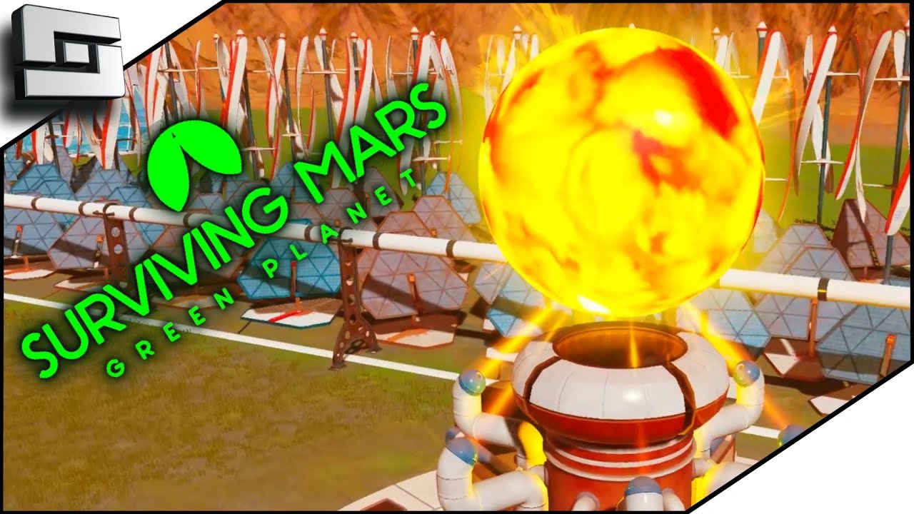 I Built And Artificial Sun In Surviving Mars Green Planet! - YouTube