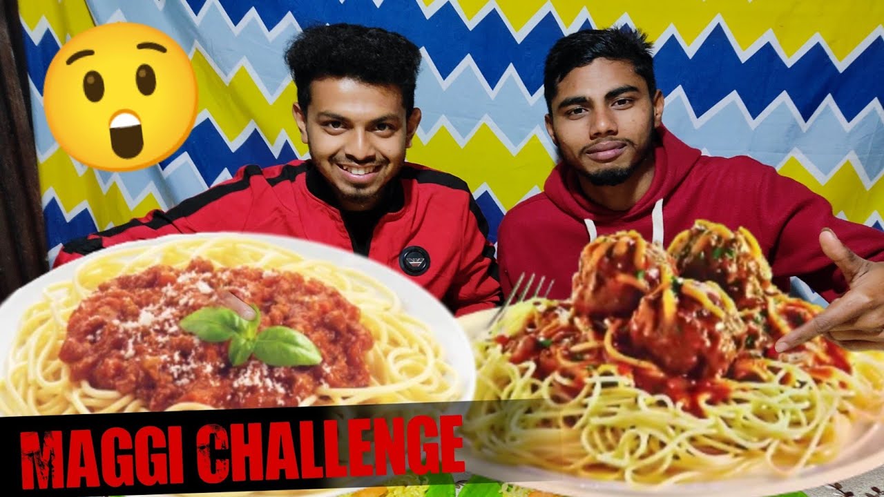 20Packet Maggi 😱Eating Challenge || Maggi Challenge|| Indian Maggi ...