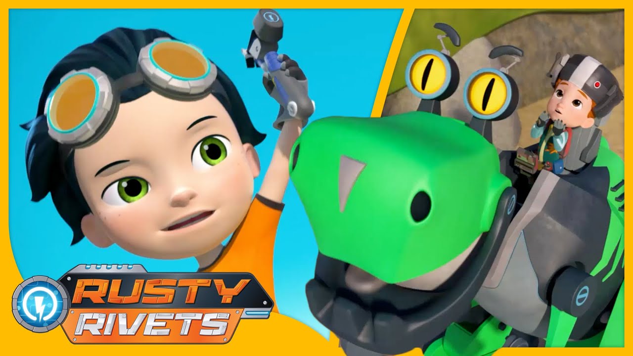 Frankie’s Botasaur and MORE | Rusty Rivets Episodes | Cartoons for Kids ...