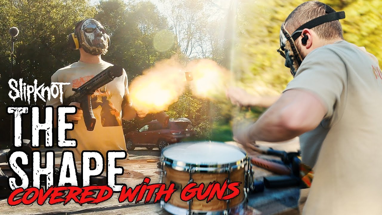 Slipknot - The Shape, Gun Cover! #gundrummer #slipknot - YouTube