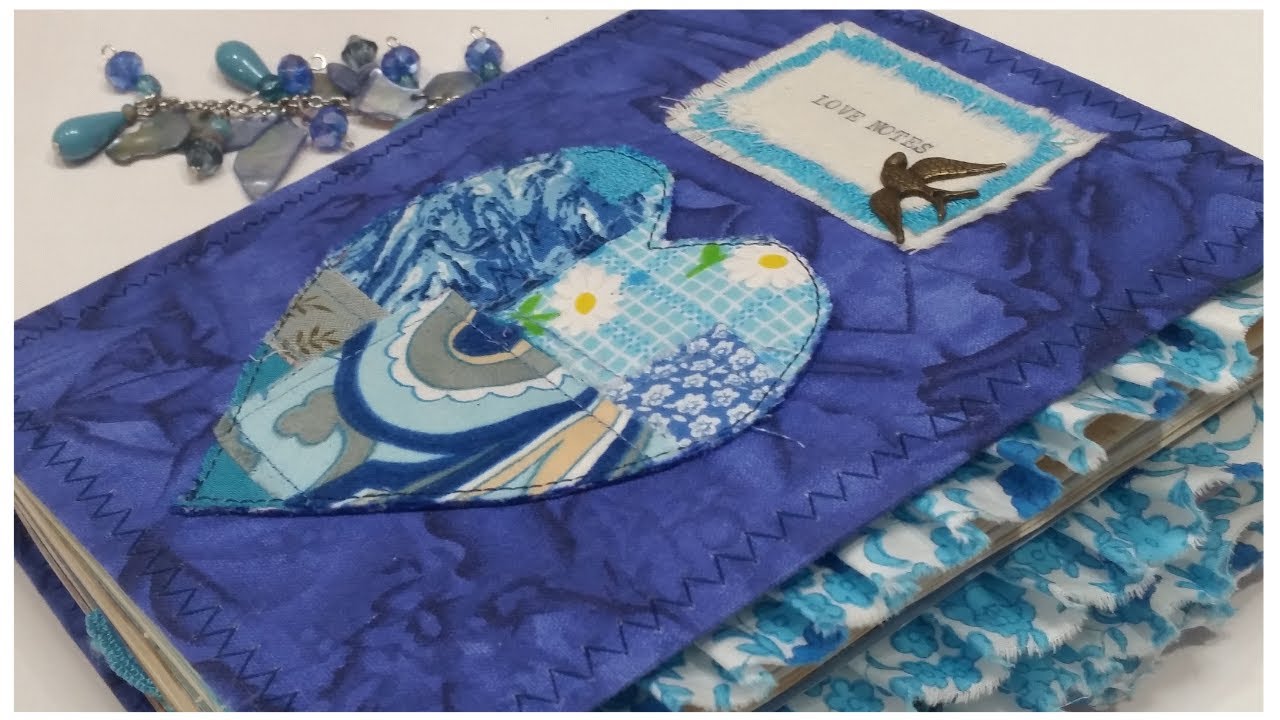 "Love Notes" Handmade Journal | Valentines Journal | Junk Journal 💙 ...