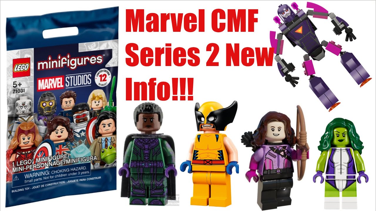 13th Secret Minifigure in the New Lego Marvel CMF Series 2 - YouTube