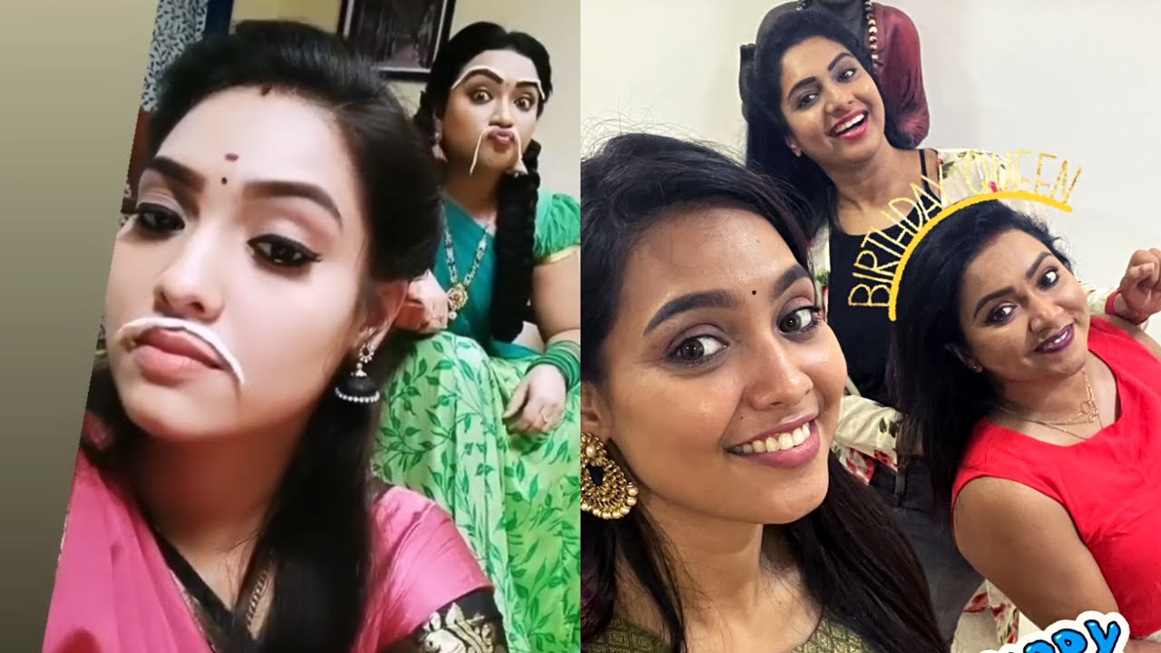 Thendral vanthu ennai thodum Serial Nandhini, Rajkumar Birthday ...