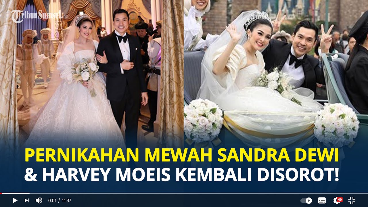 MOMEN Pernikahan Fenomenal Sandra Dewi dan Harvey Moeis Kembali Disorot, Digelar di Disneyland ...