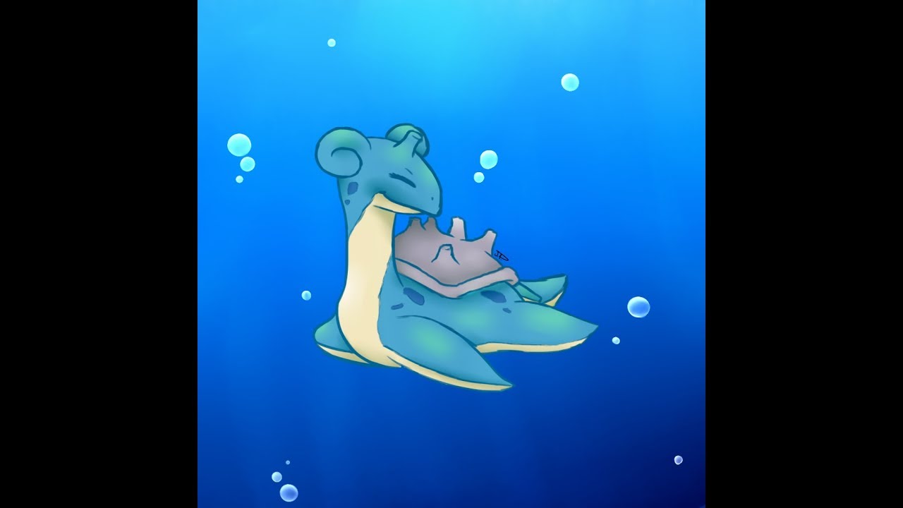 Happy Lapras - Pokemon Speedpaint (songs in description) - YouTube