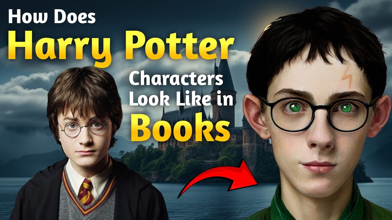 I've RE-CREATED the HARRY POTTER characters using AI & BOOK ...