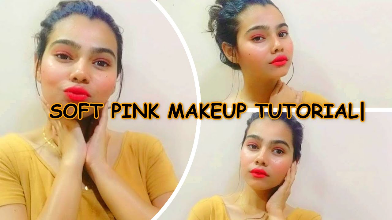 Quick and Easy Pink Makeup Tutorial For Beginners| By GLAM GOODNESS Ep ...