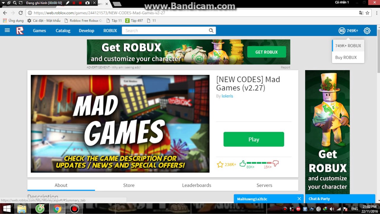 Hack ROBUX (Danh cho ae viet nam) - YouTube