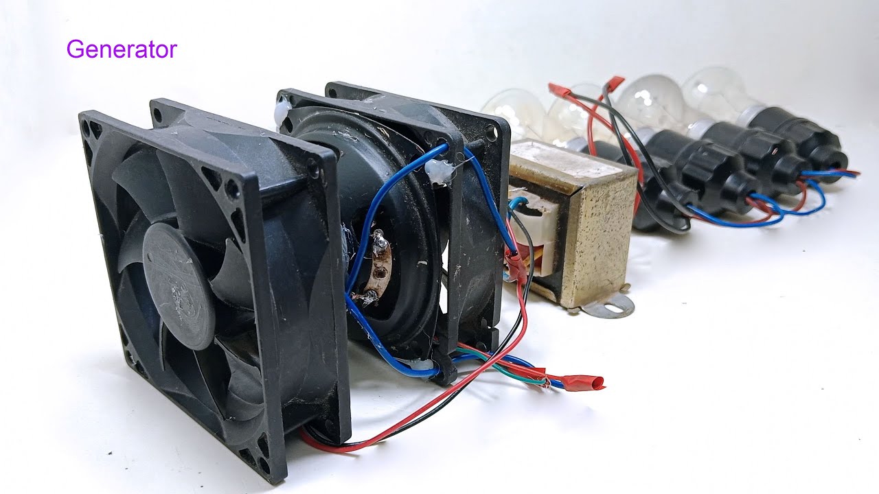 Most Efficient Generator And Generator for Science Project - YouTube