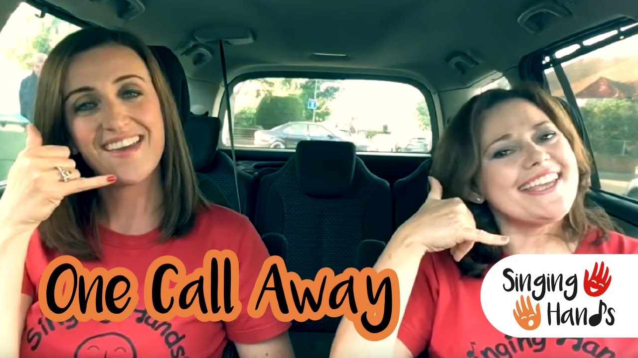 Makaton CarPark Karaoke - One Call Away - Singing Hands - YouTube Music