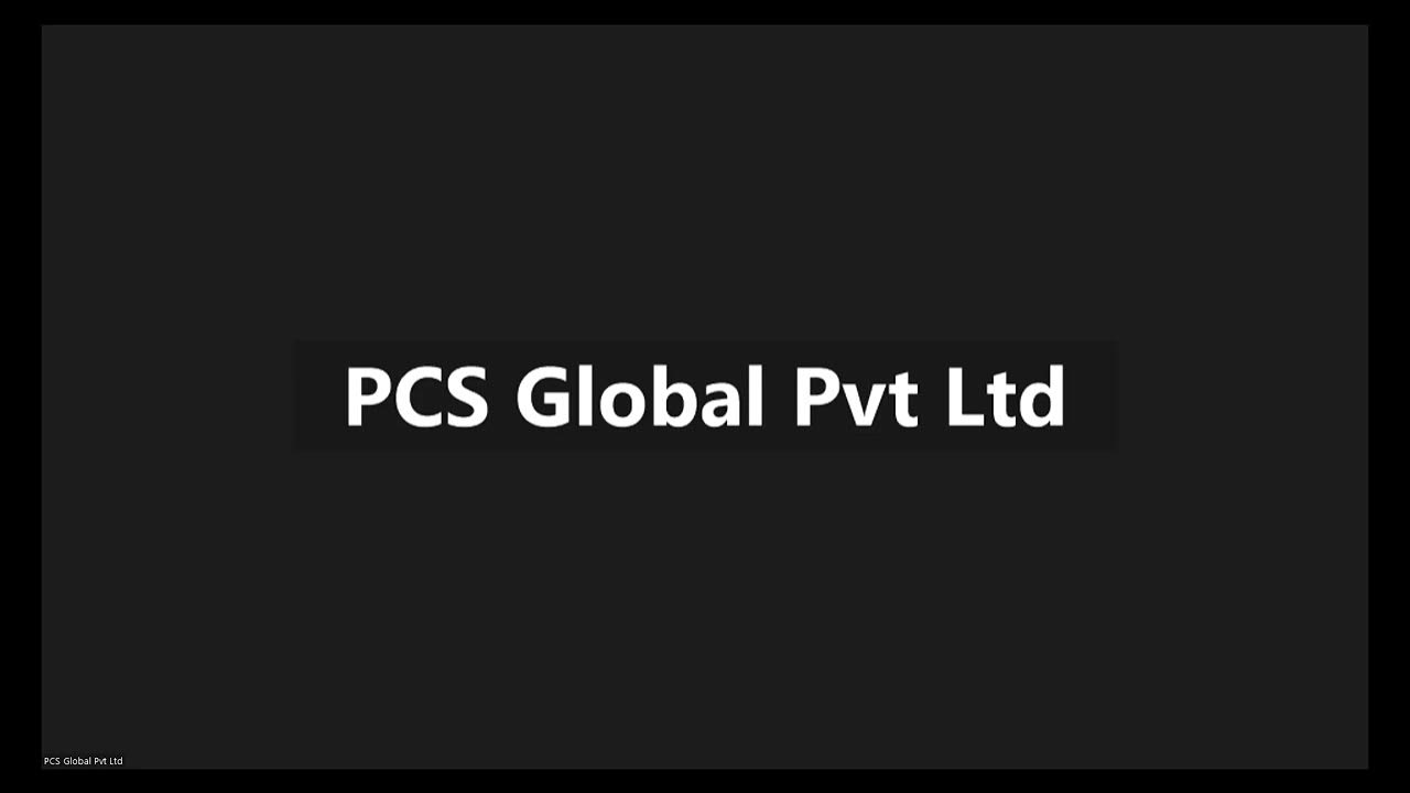 Internship Data Analytics Project Session PCS Global PVT LTD - YouTube