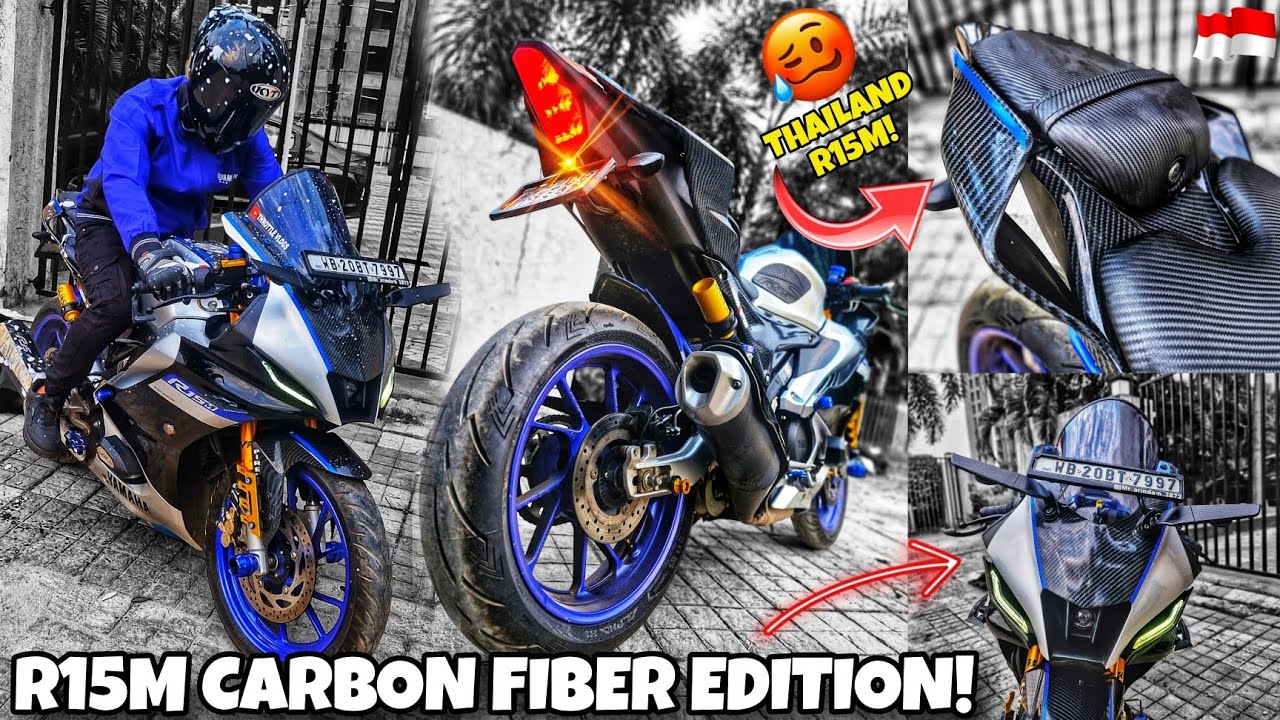 R15M CARBON EDITION NEW LOOK🤩|| INDIAN R15 MODIFIED IN TO CARBON ...
