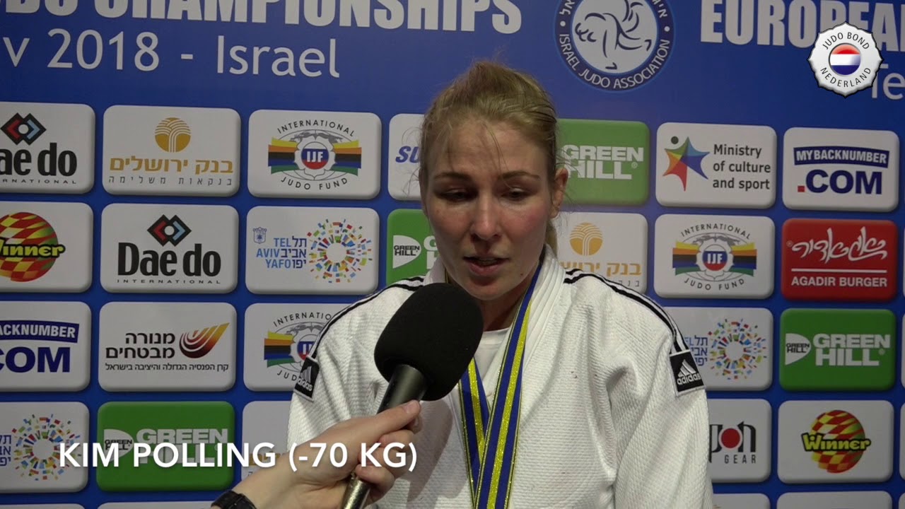 EK judo 2018 - Kim Polling - YouTube