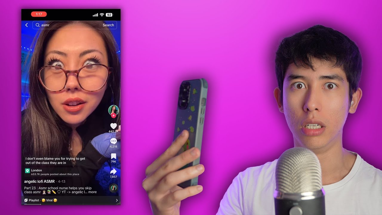 ASMRtist reacts to Tik Tok ASMR... (finale) - YouTube