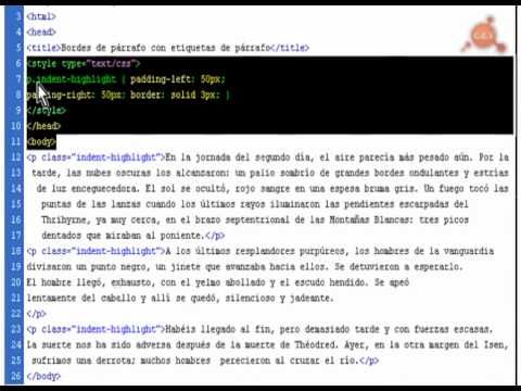 04.- Video Tutorial número 4 del curso de XHTML. Fundamentales en la ...