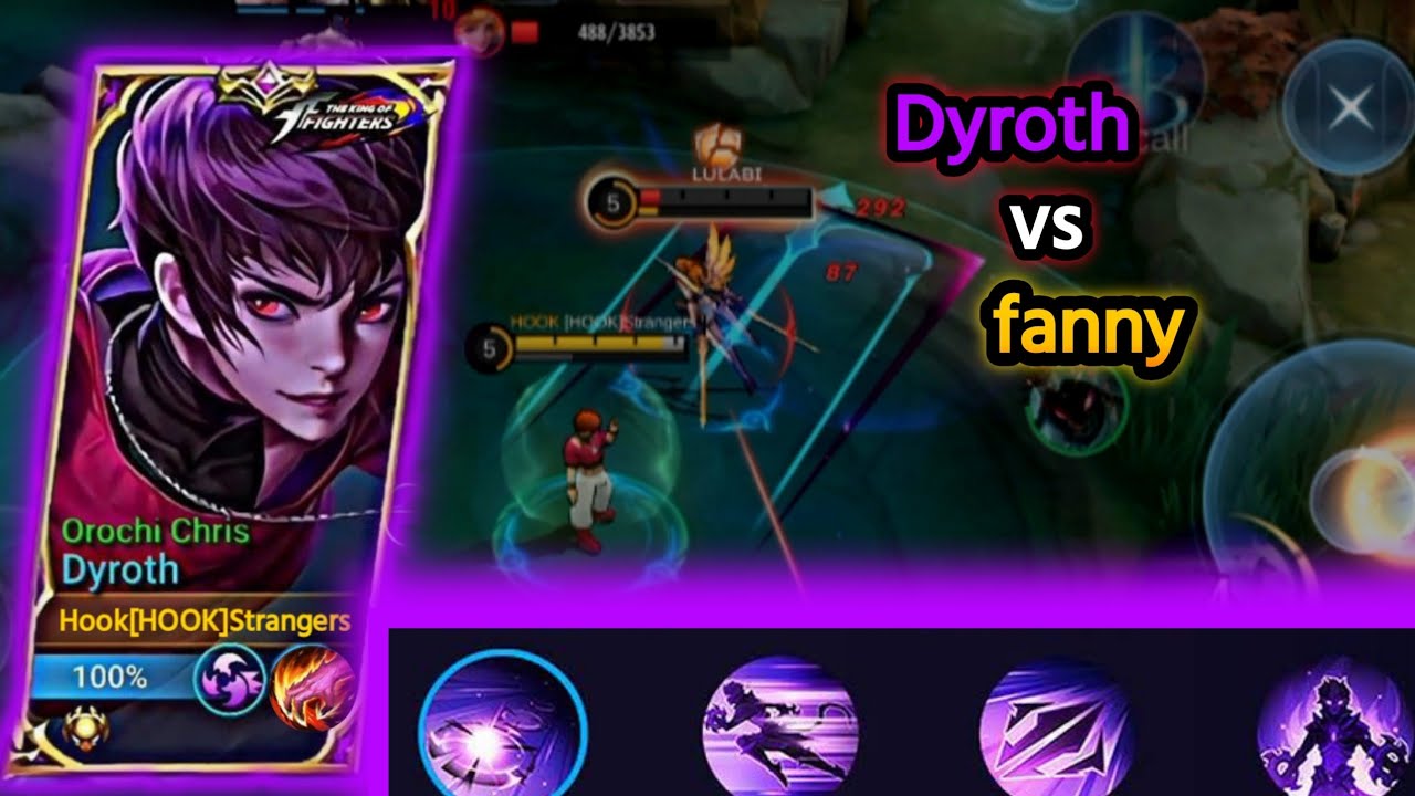 DYROTH VS FANNY FULL POWER||EPIC COMEBACK BEST BUILD DYROTH - YouTube
