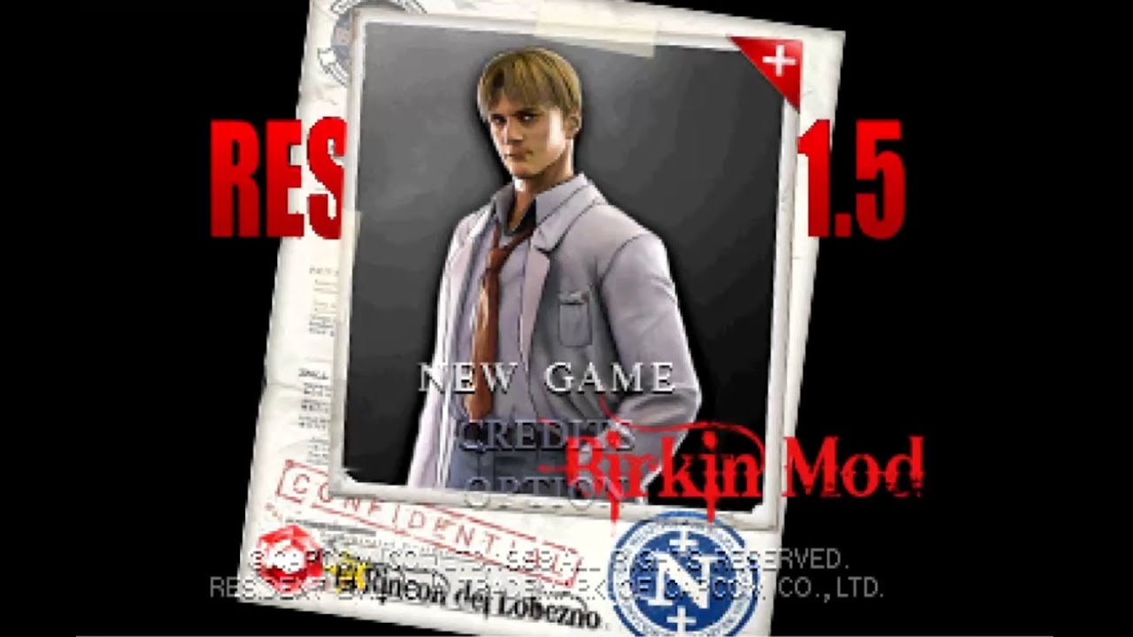 Resident Evil 1.5 BIRKIN MOD Full Game 2 Birkins Public Download - YouTube