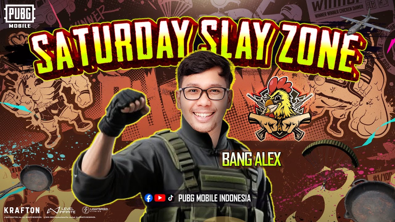 Bang Alex Mode Saturday Slay Zone | PUBG MOBILE INDONESIA - YouTube