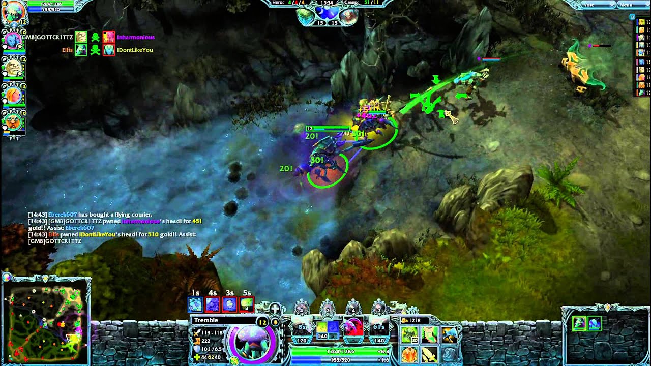 Heroes of Newerth - Tremble Gameplay - YouTube