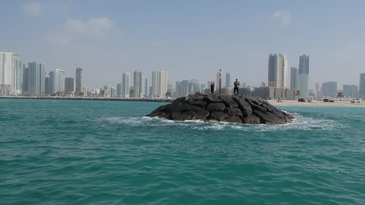 Beautiful morning - Al Khan beach Sharjah.. - YouTube