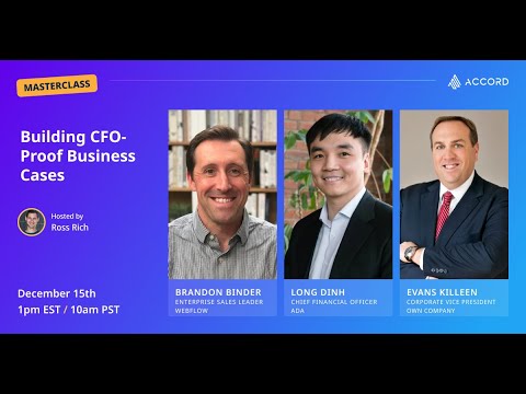 Building CFO-Proof Business Cases Masterclass - YouTube