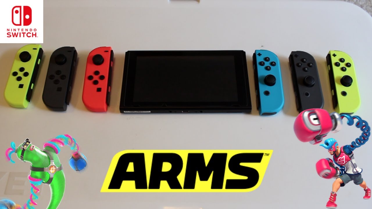 ARMS IS HERE!!!!! (Joy-Con Test) - YouTube