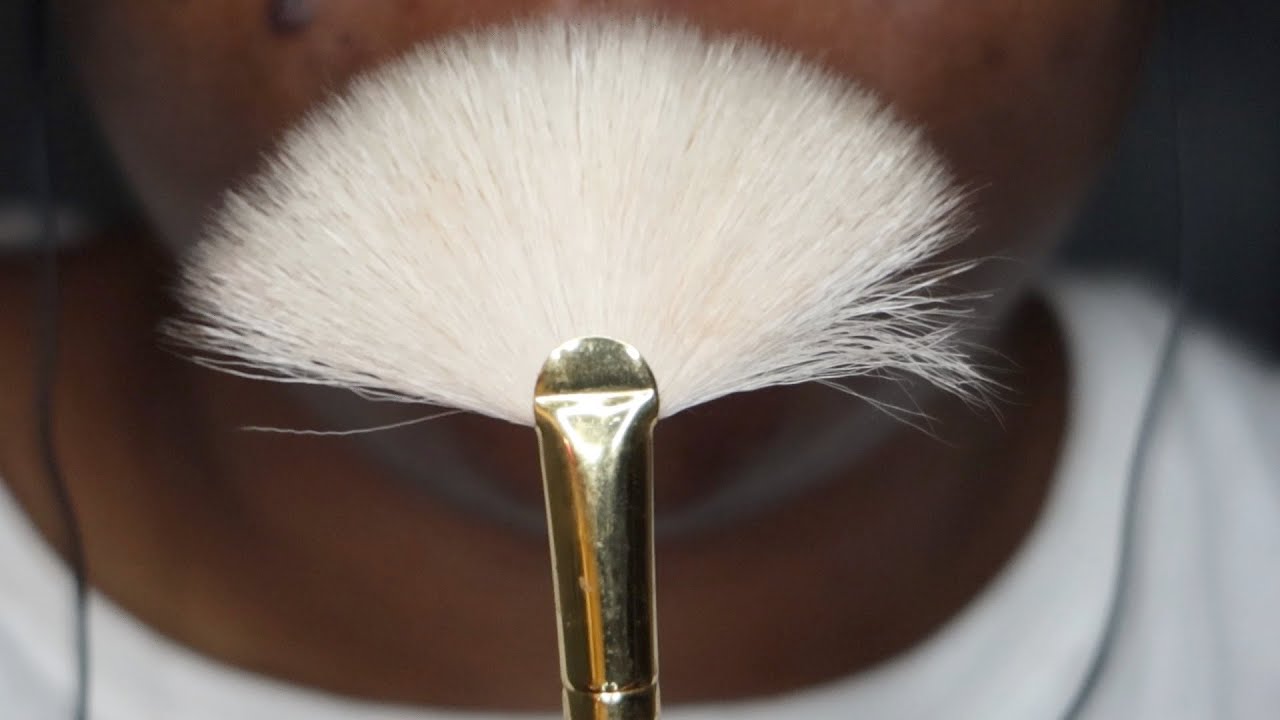 FACE & CAMERA BRUSHING ASMR - YouTube