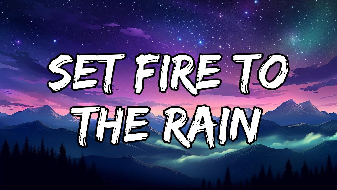 Adele - Set Fire To The Rain (Lyrics) - Sia, Charlie Puth, Calvin ...