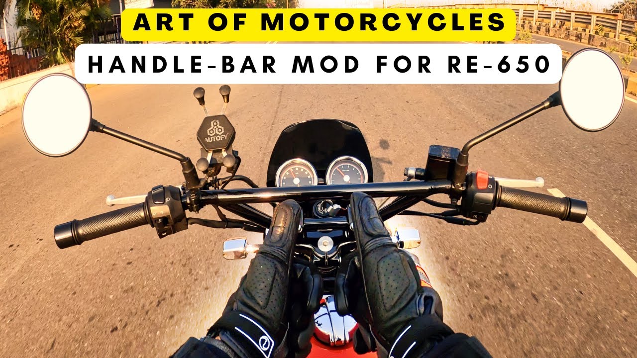 Handle-Bar Mod | Royal Enfield Interceptor 650 | Art of Motorcycles ...