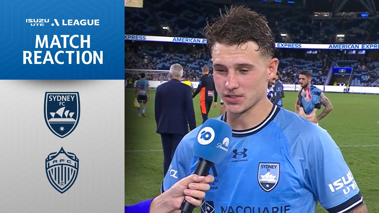 Adrian Segecic | Match Reaction - Isuzu UTE A-League - YouTube
