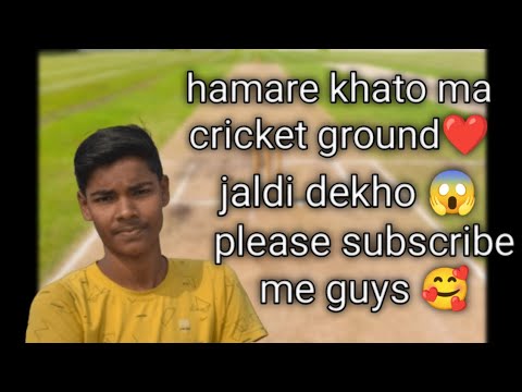 hamare kheton mein cricket ground lao dekh lo#souravjoshivlogs #viral # ...