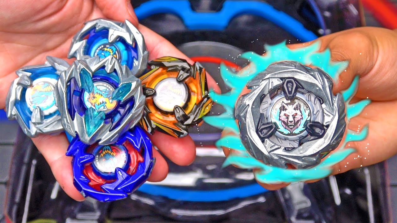 SILVER WOLF vs DRAN BUSTER DRAN DAGGER & DRAN SWORD Beyblade X ベイブレード ...
